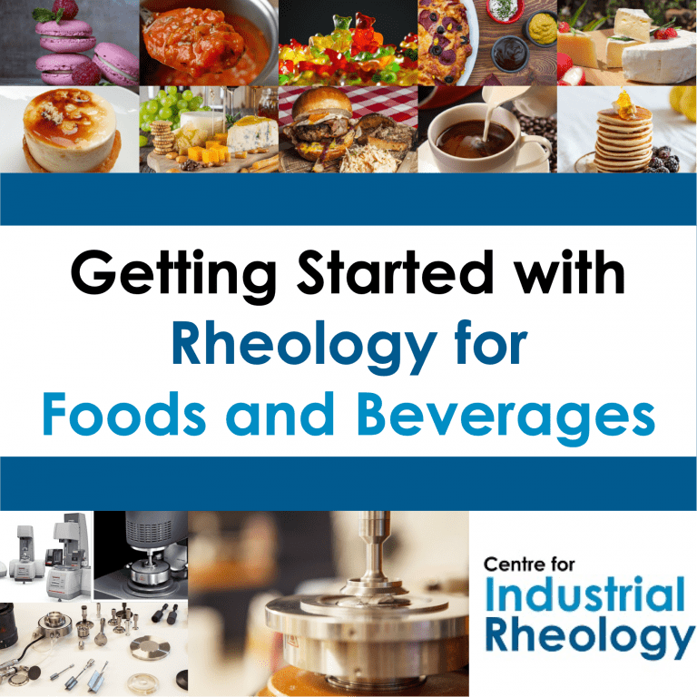 Getting Started with Rheology for Foods and Beverages