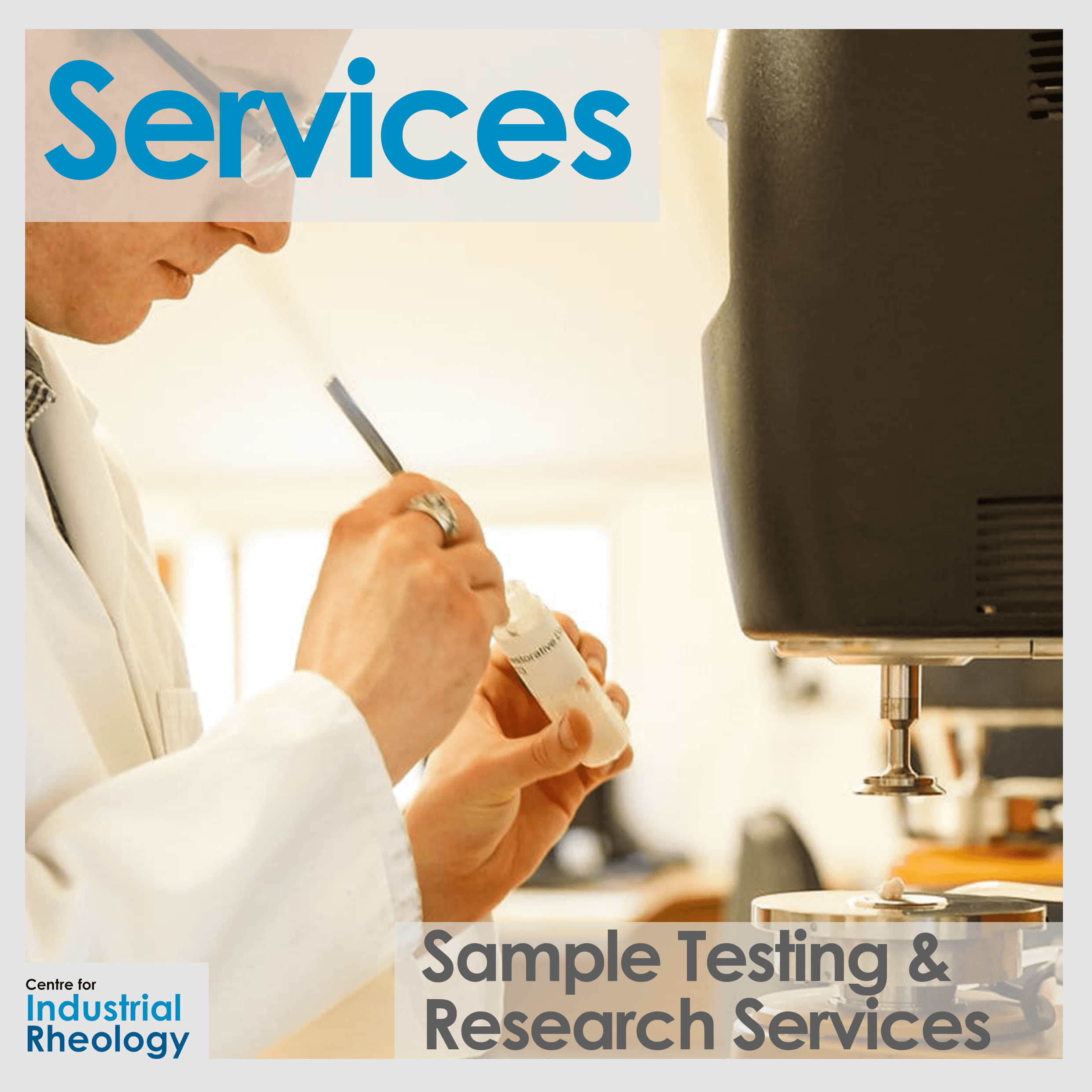 Sample Testing, Analysis and Research Services - Rheology Lab