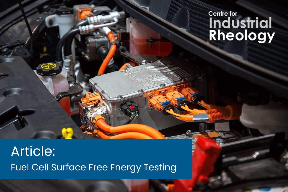 Fuel Cell Surface Free Energy Testing - Rheology Lab